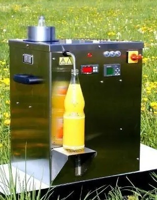 Small scale milk pasteurizer on table 100L/H | The best of the milk ...